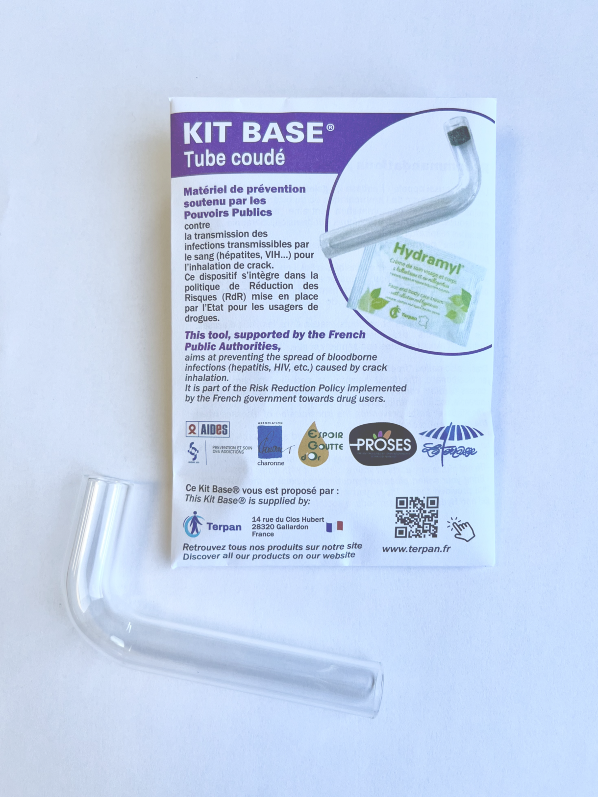Kit base® tube coudé - Terpan Prévention
