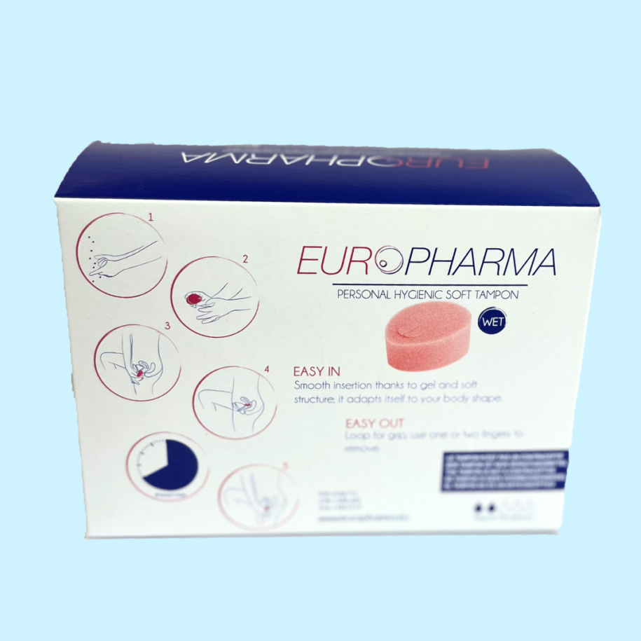 Boîte de 6 tampons Europharma sans ficelle - Terpan Prévention
